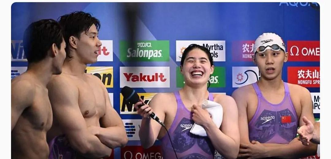 The Chinese swimming team is beautiful because of self-confidence - iMedia