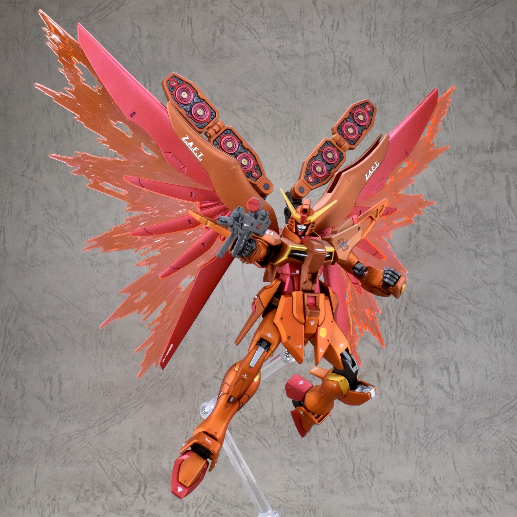 Heine Destiny Gunpla Transformation Flame Destiny Gunpla - iMedia