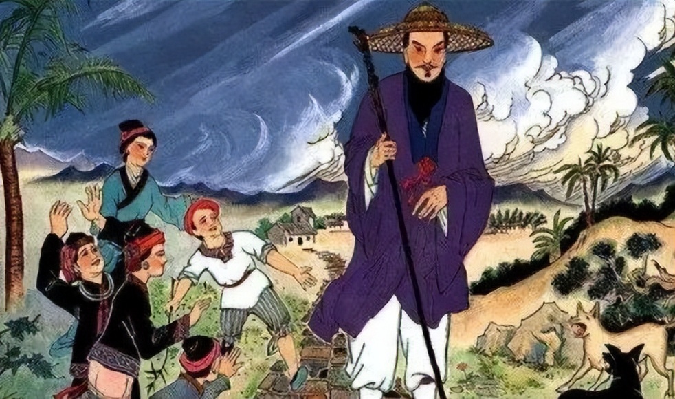 Su Shi wrote a poem when he was ill in his later years. It was humorous ...