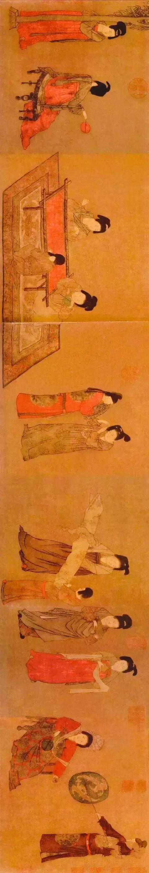 "Picture of Lady Waving a Fan" - Zhou Fang (Tang Dynasty) - iNEWS