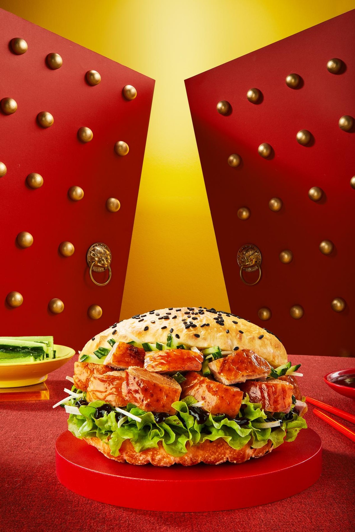 Chinese culture and Western burgers collide, Tustin Burger gives you a ...