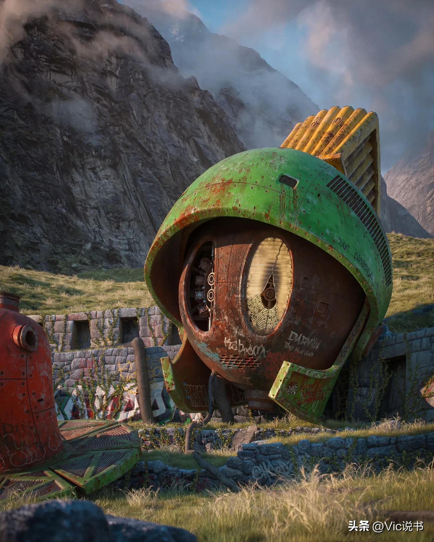 Rick and Morty's spaceship descends on an apocalyptic wasteland - iNEWS