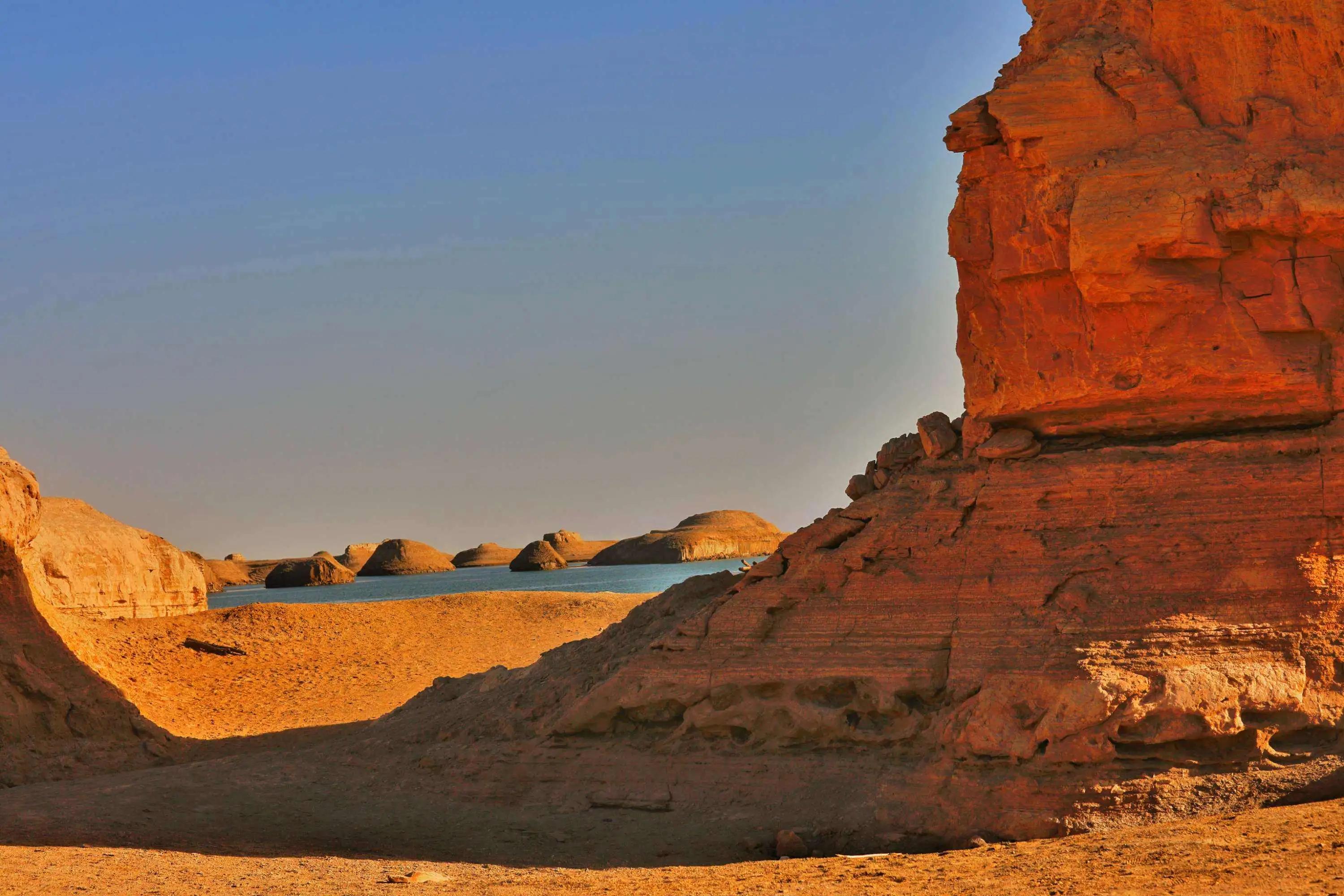 The once "dead place" Lop Nur has come back to life, remember that the ...