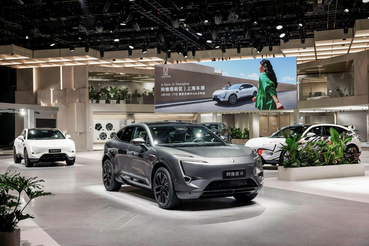 Avita 11 single-motor version debuted at the Shanghai Auto Show, help ...