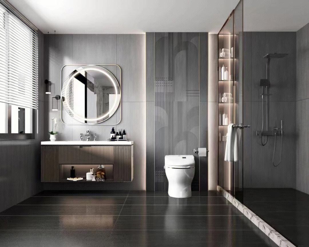 It's a genius design that the bathroom can be decorated like this - iNEWS