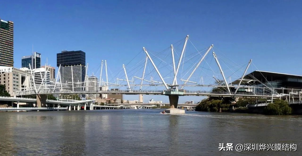 Curilpa bridge with tensegrity structure - iNEWS