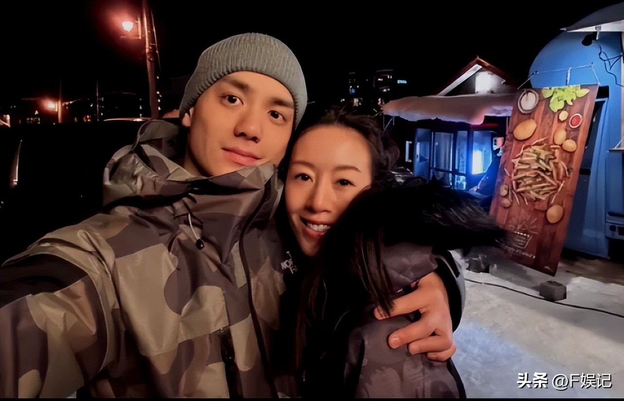 Liang Jingqi and his wife rarely left their sons to go skiing and ...