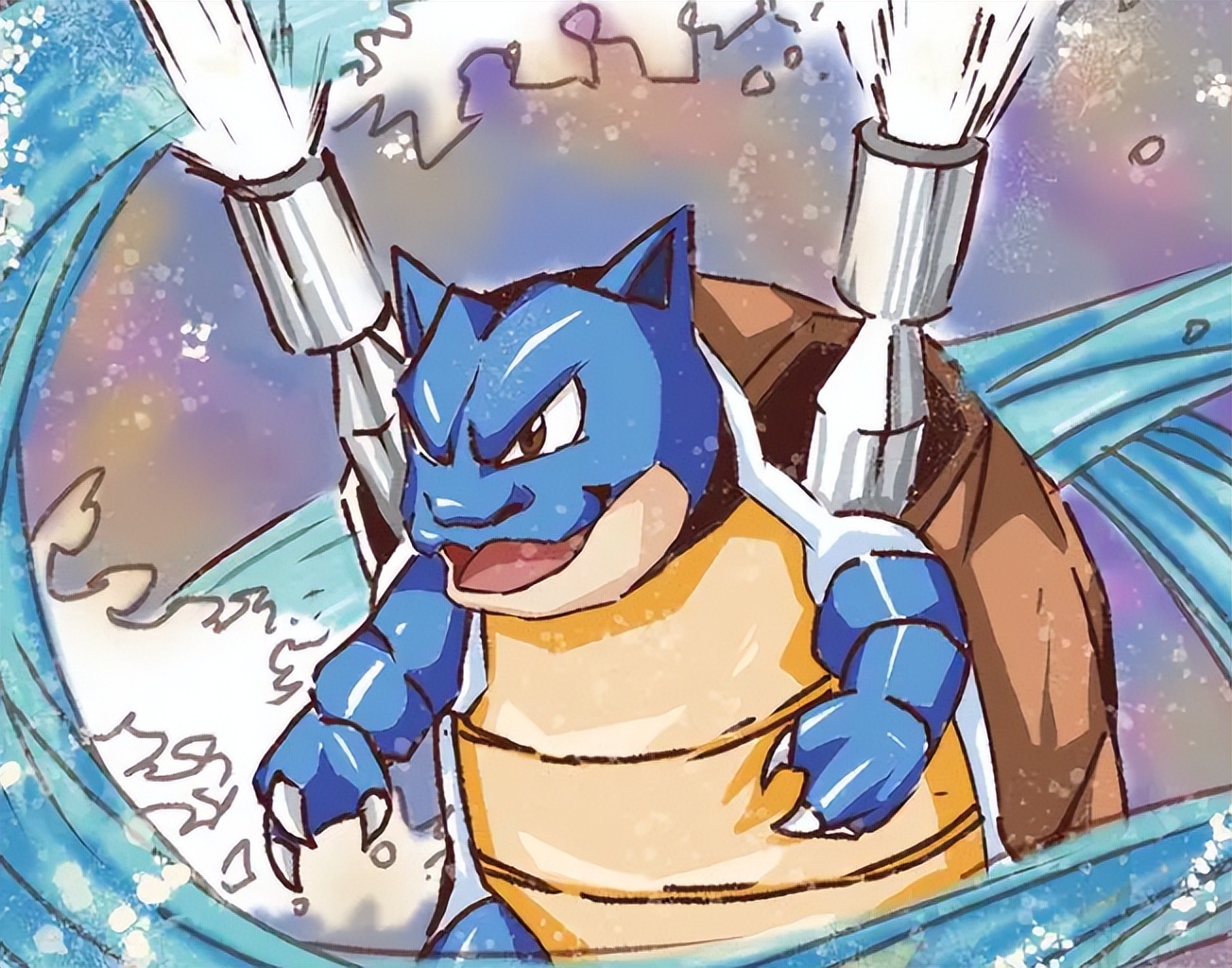 "Pokémon" can play a high-burst skill water cannon that may also cause ...