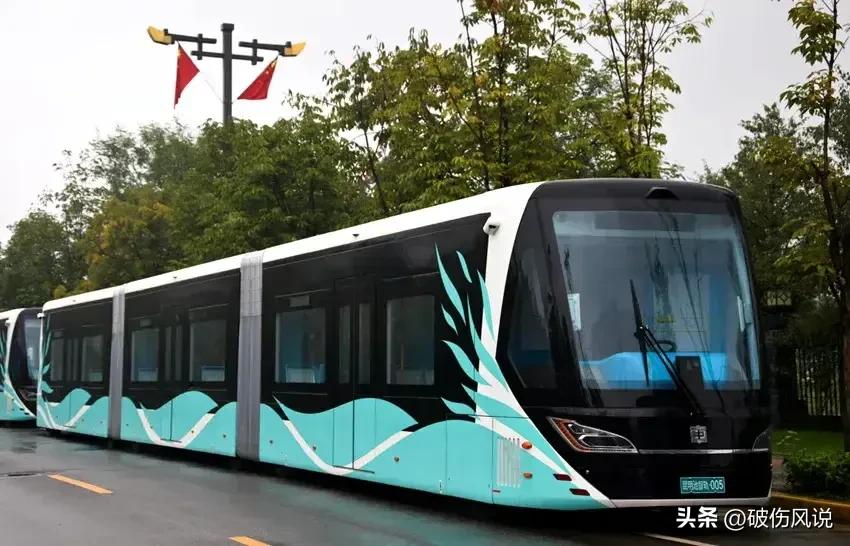 Xi'an's new travel experience cloud rail, light rail, autonomous ...