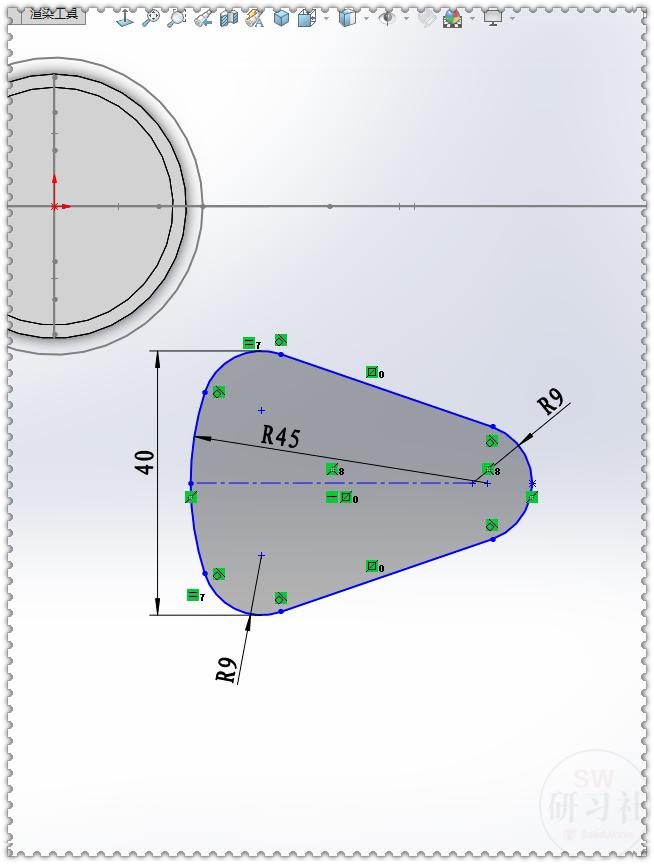 The classic large hook drawn with SolidWorks - iNEWS