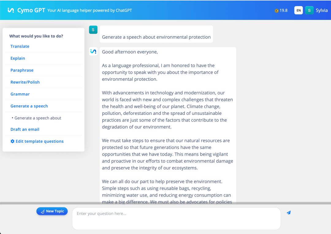 The AI language assistant available to everyone—Cymo GPT is now online ...