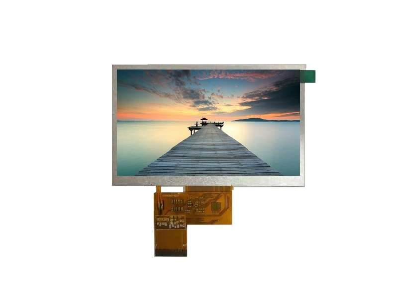 How does the 5-inch LCD display show the visual experience? - iNEWS