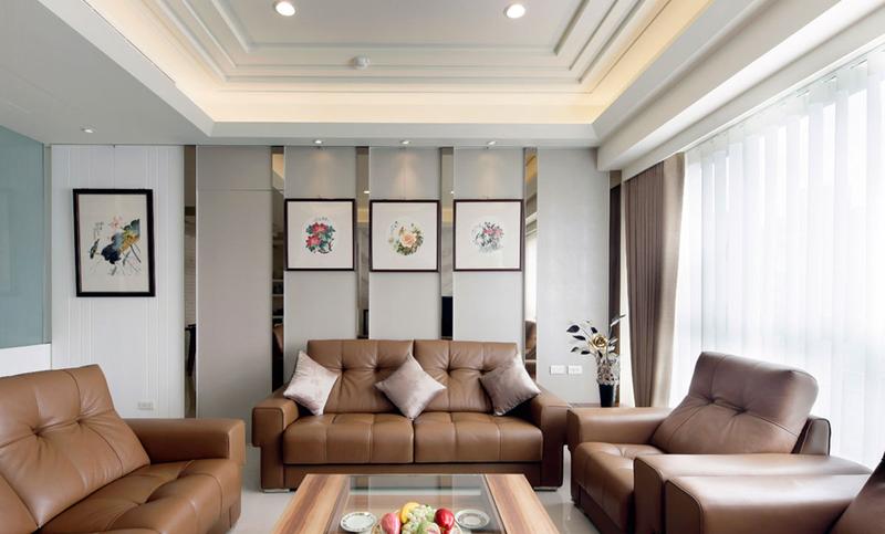 The 156-square-meter four-bedroom apartment gives the space an elegant ...
