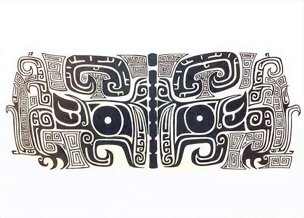 Taotie pattern: the pattern of a ferocious and gluttonous beast in ...