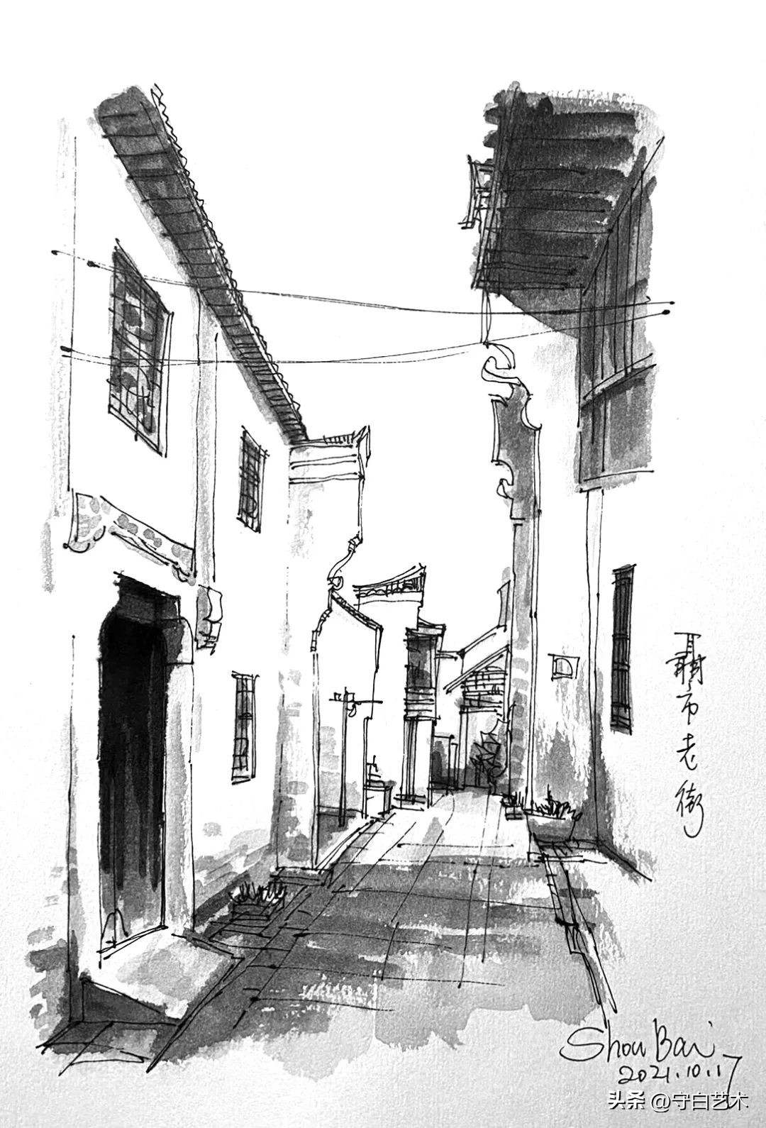 The ancient town of Nie City, the tea fragrance lasts for thousands of ...