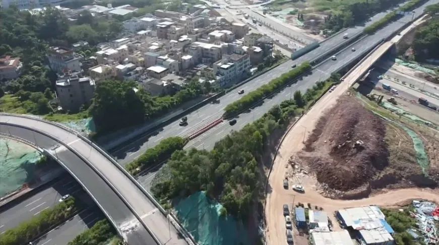 Construction of Nanda Trunk Line: Nansha Port Interconnection, Yuangang ...