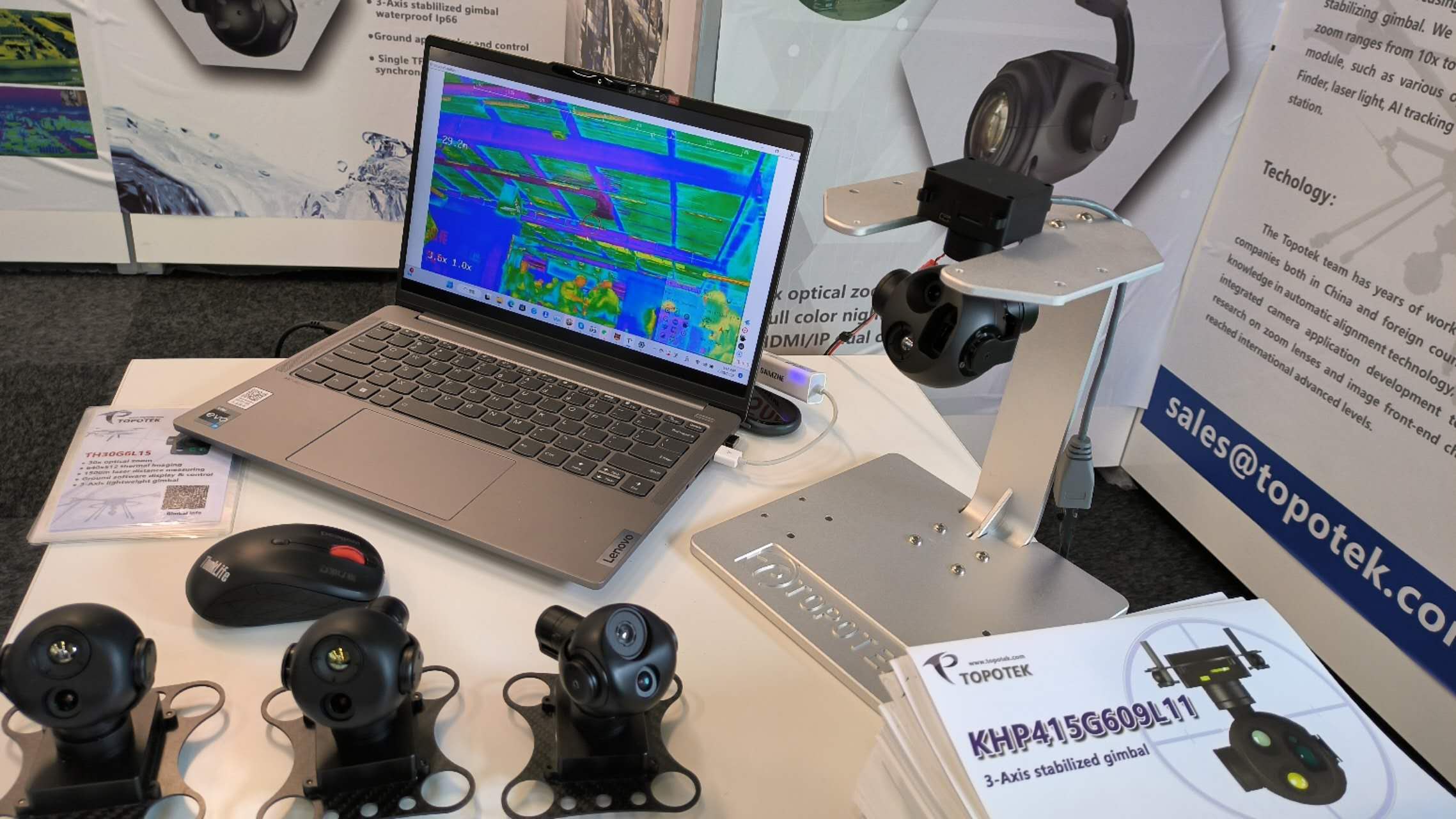 Photoelectric pods made in China stand out at the 2023 Paris Air Show ...