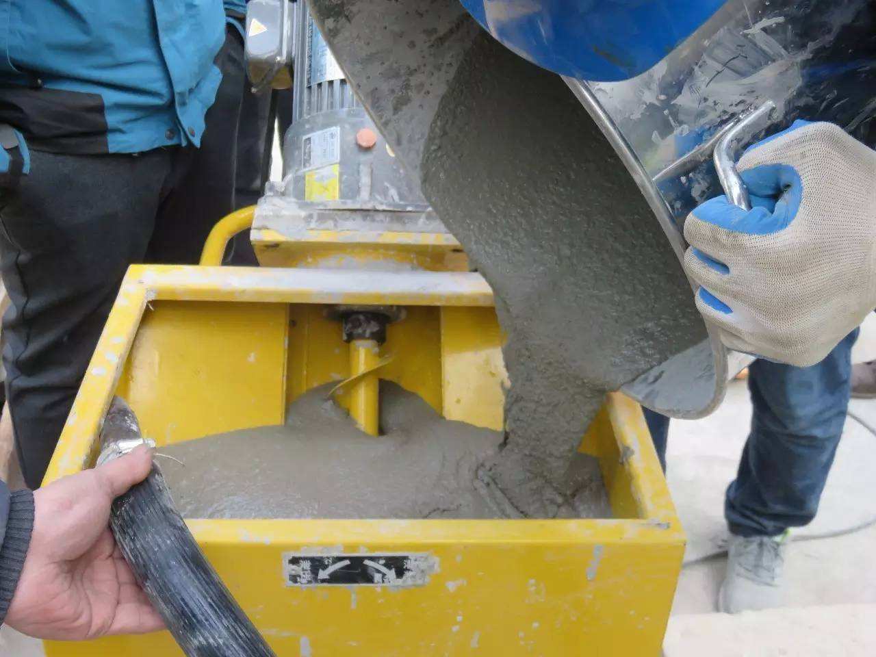 The Tianjin high-strength non-shrinkage grouting experiment shows that ...