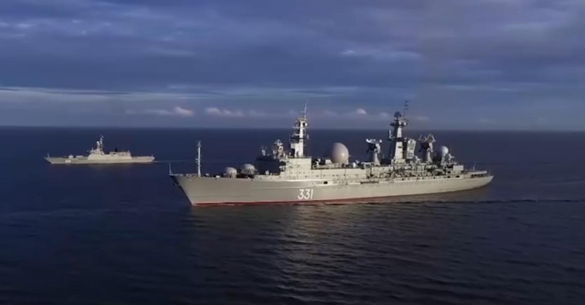 I have a 10,000-ton destroyer, and you have a 20,000-ton nuclear ...