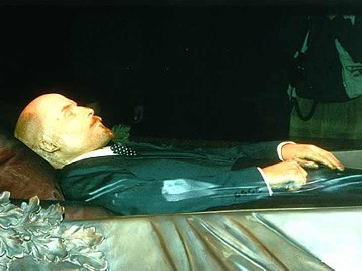 Only 10% of Lenin's body remains, and the annual cost of embalming is ...