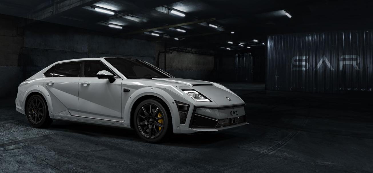 Open the era of smart electric car mecha, the four cars of the salon ...