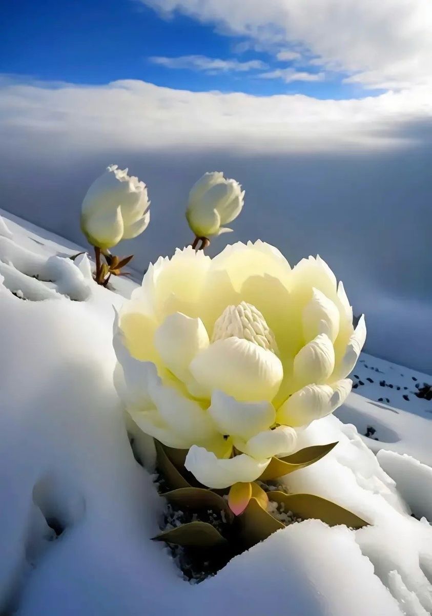 Beautiful picture appreciation - Tianshan snow lotus - iNEWS
