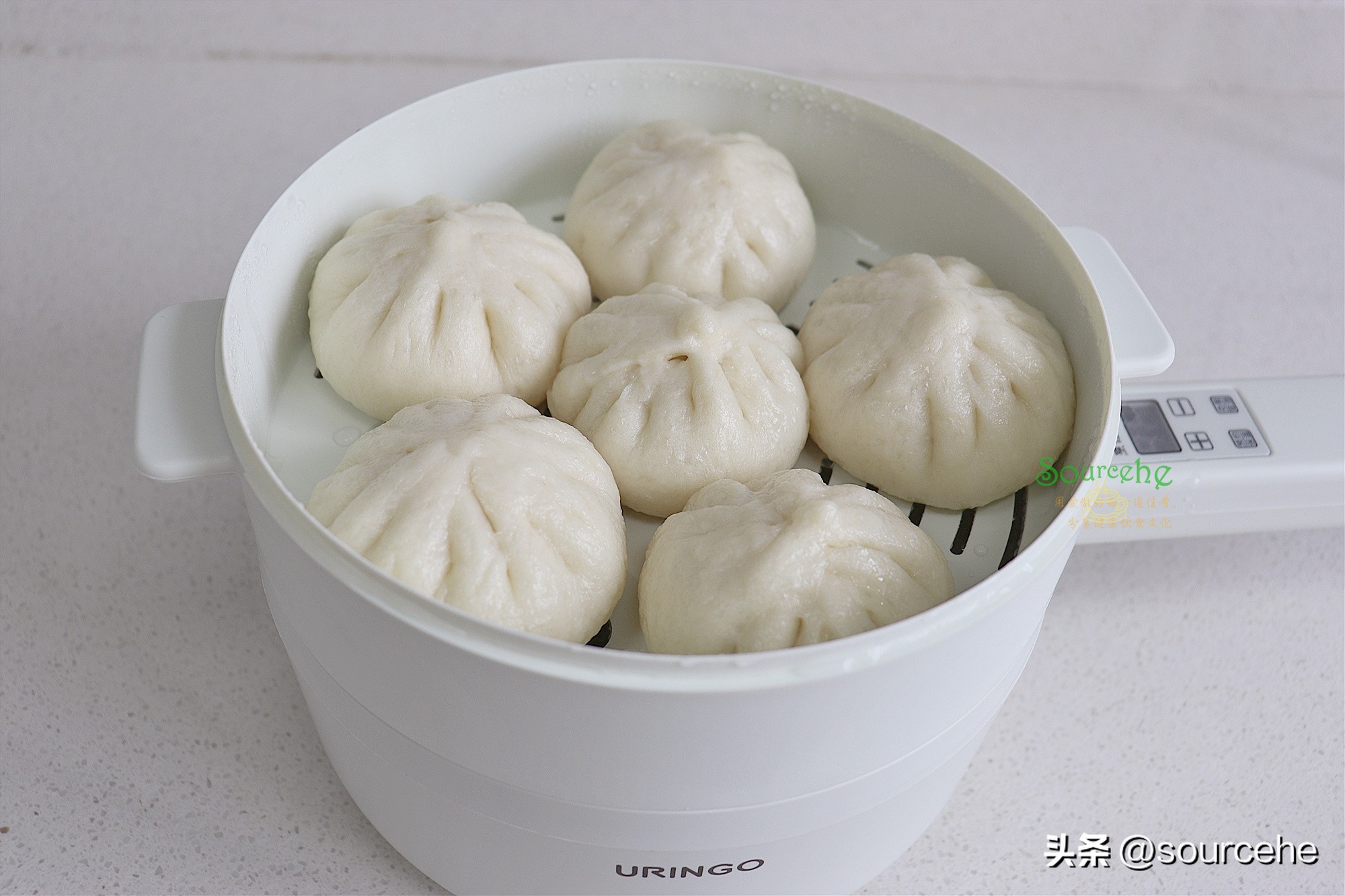 It only takes 10 minutes to ferment fresh meat buns, fluffy and soft ...