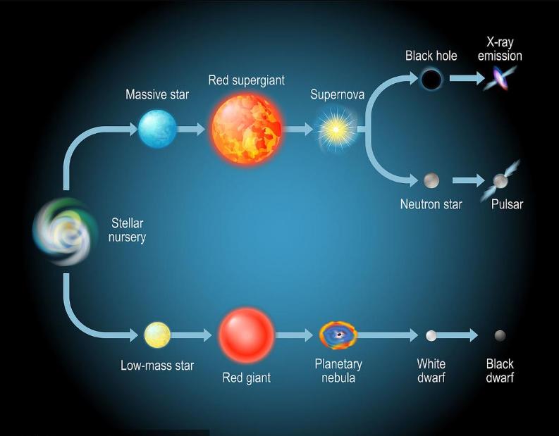 What are the stages of star development? What are the characteristics ...