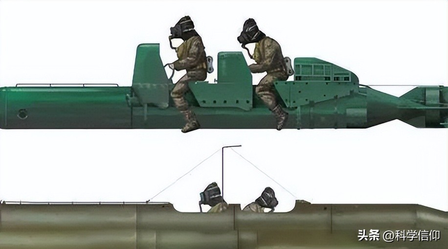 What is a human torpedo? It's not remote control, it's riding on a ...