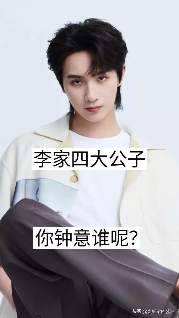 The four sons of the Li family, who do you like the most? - iMedia