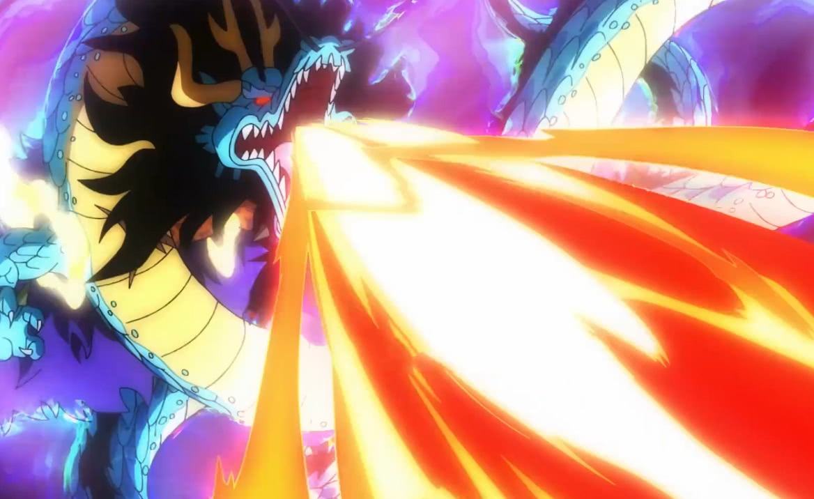 One Piece Chapter 1048: Kaido's "Fire Dragon Torch" is just the ...