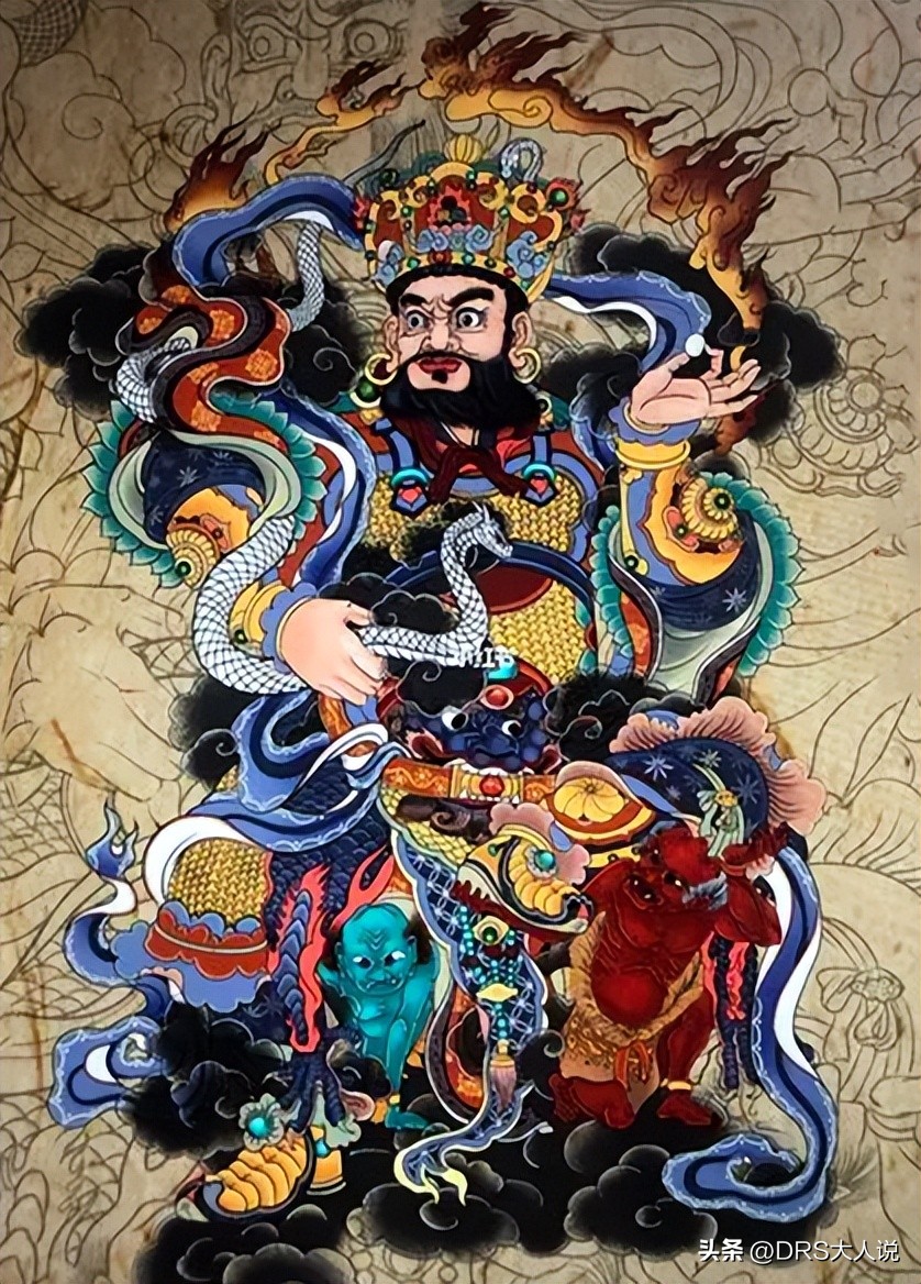 You don't know the Buddhist Tianbu protector: Guangmu Tianwang Buddhist ...