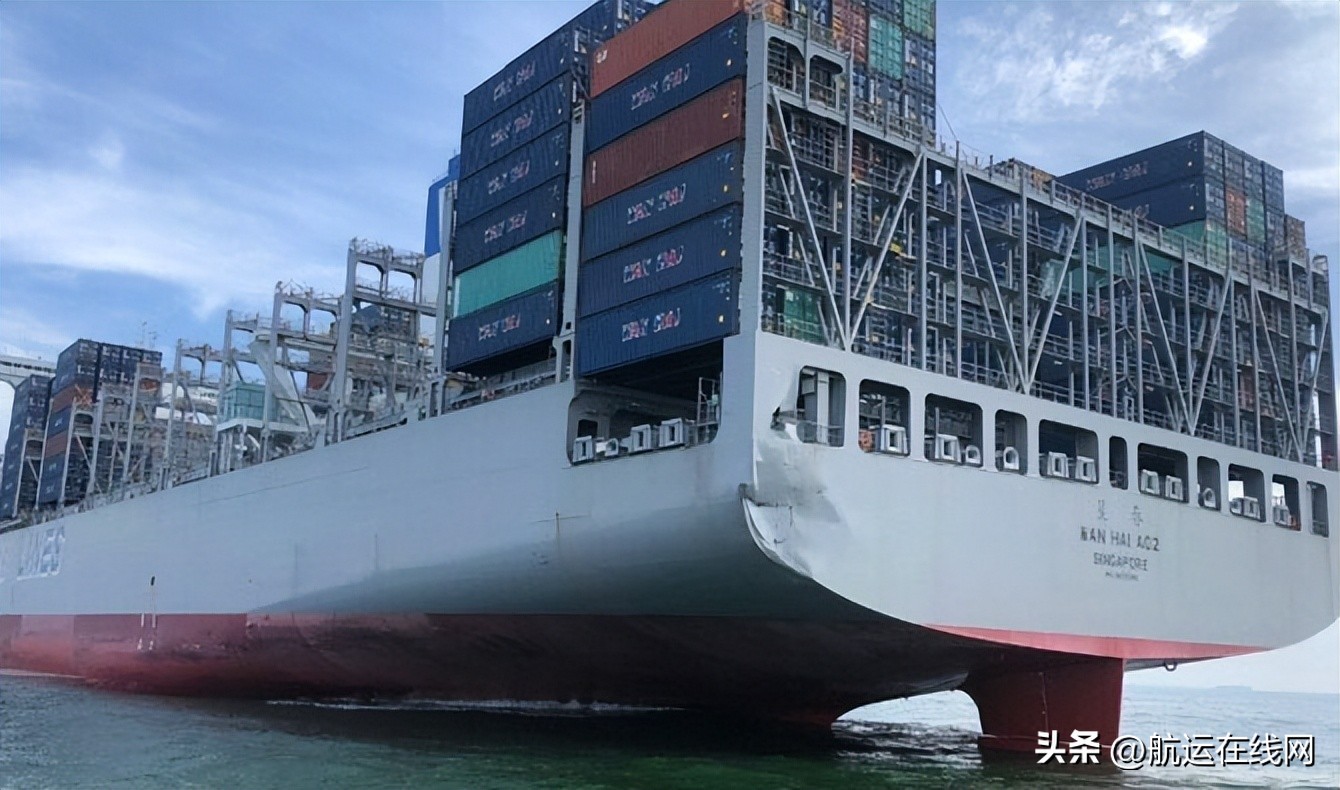 Twice in three days! Wan Hai Shipping's ship crashed again! - iMedia