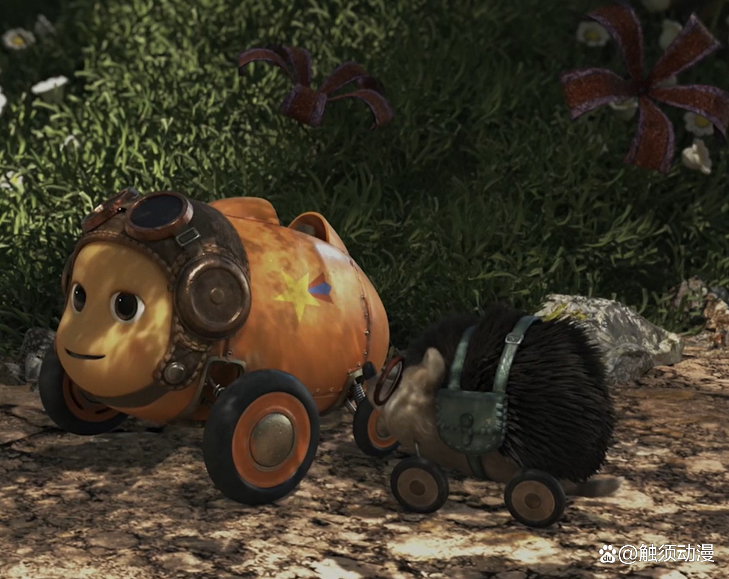 CCTV's 4K 3D animation "Ben Ben Little Speed Car" and the Japanese ...