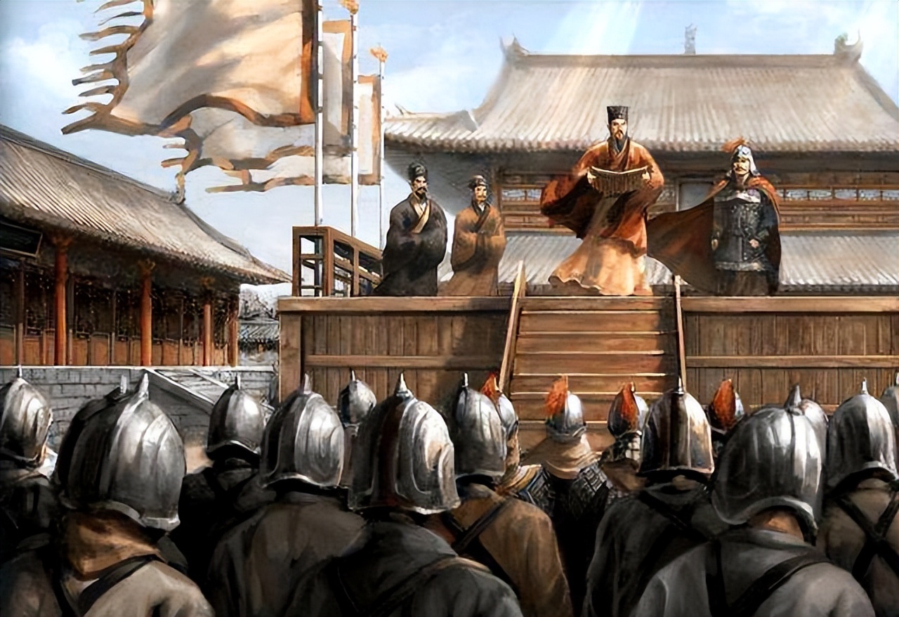 After the state of Chu destroyed the state of Chen for the third time ...