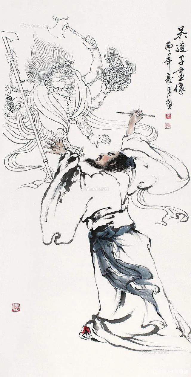 Tang Wu Daozi's "Eighty-seven Immortals" is the crown of the top ...