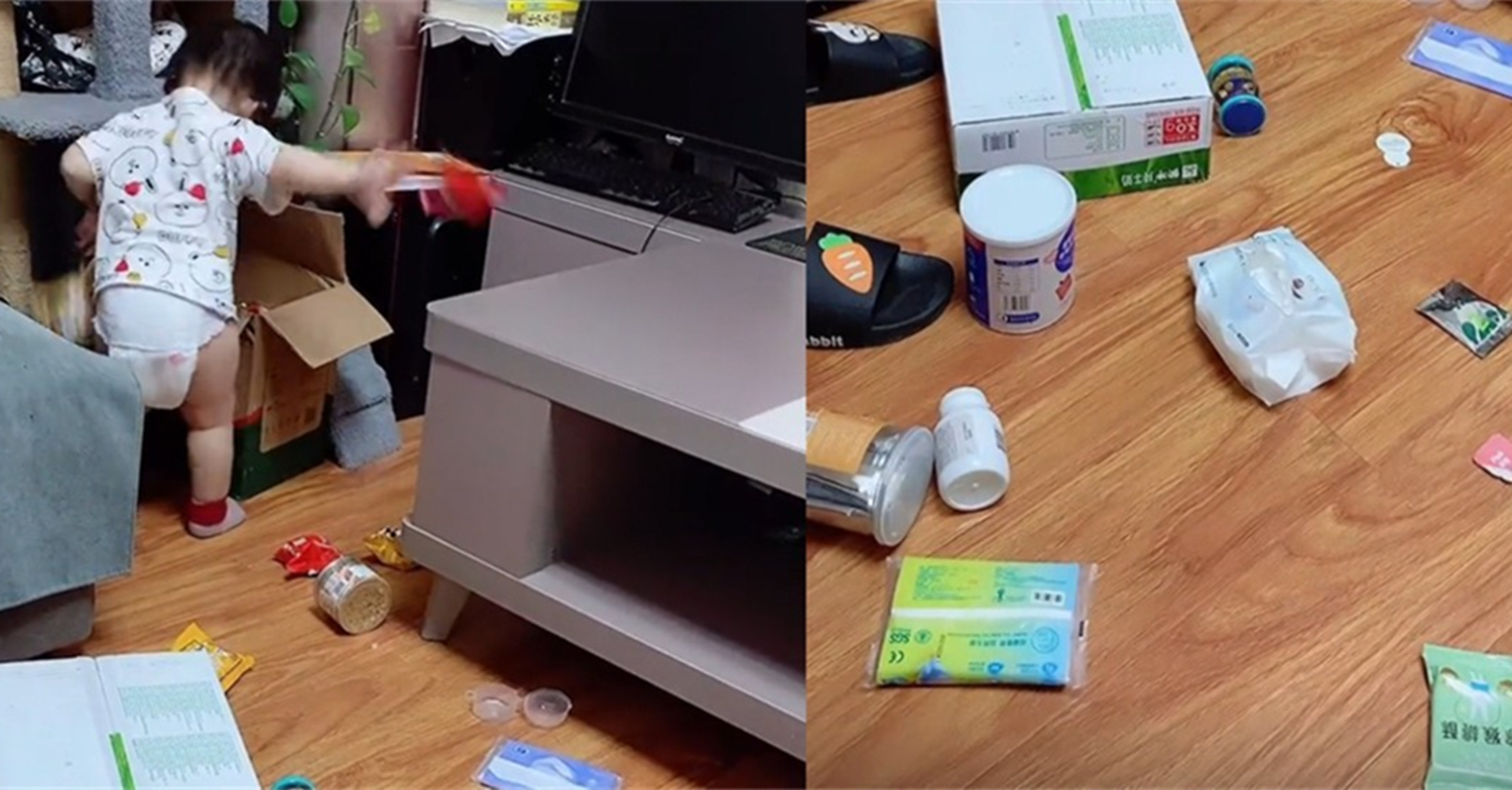 Why do babies keep rummaging through boxes and cabinets, climbing up ...