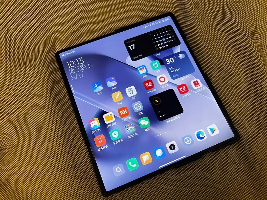 The third generation of Xiaomi folding mixfold3 exposure, image or ...
