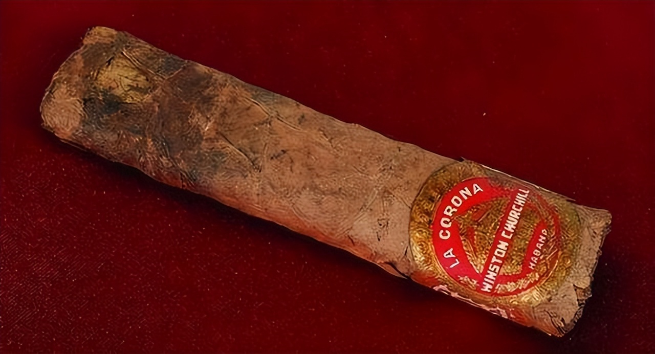 In 1953, the cleaner picked up half a cigar thrown by Churchill, 66 ...