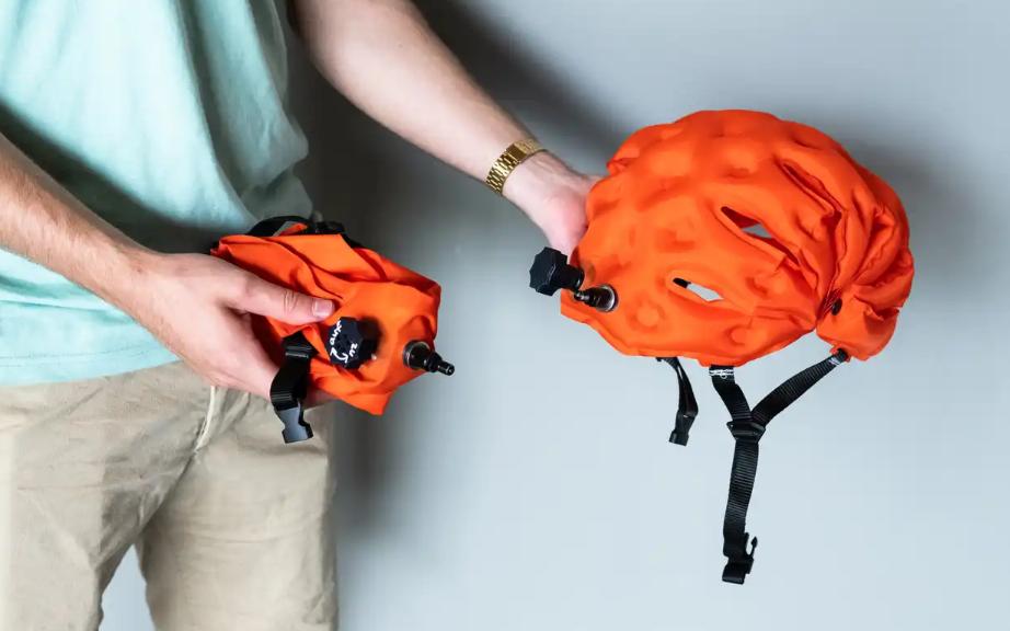 4 times safer Inflabi launches inflatable helmet - iNEWS