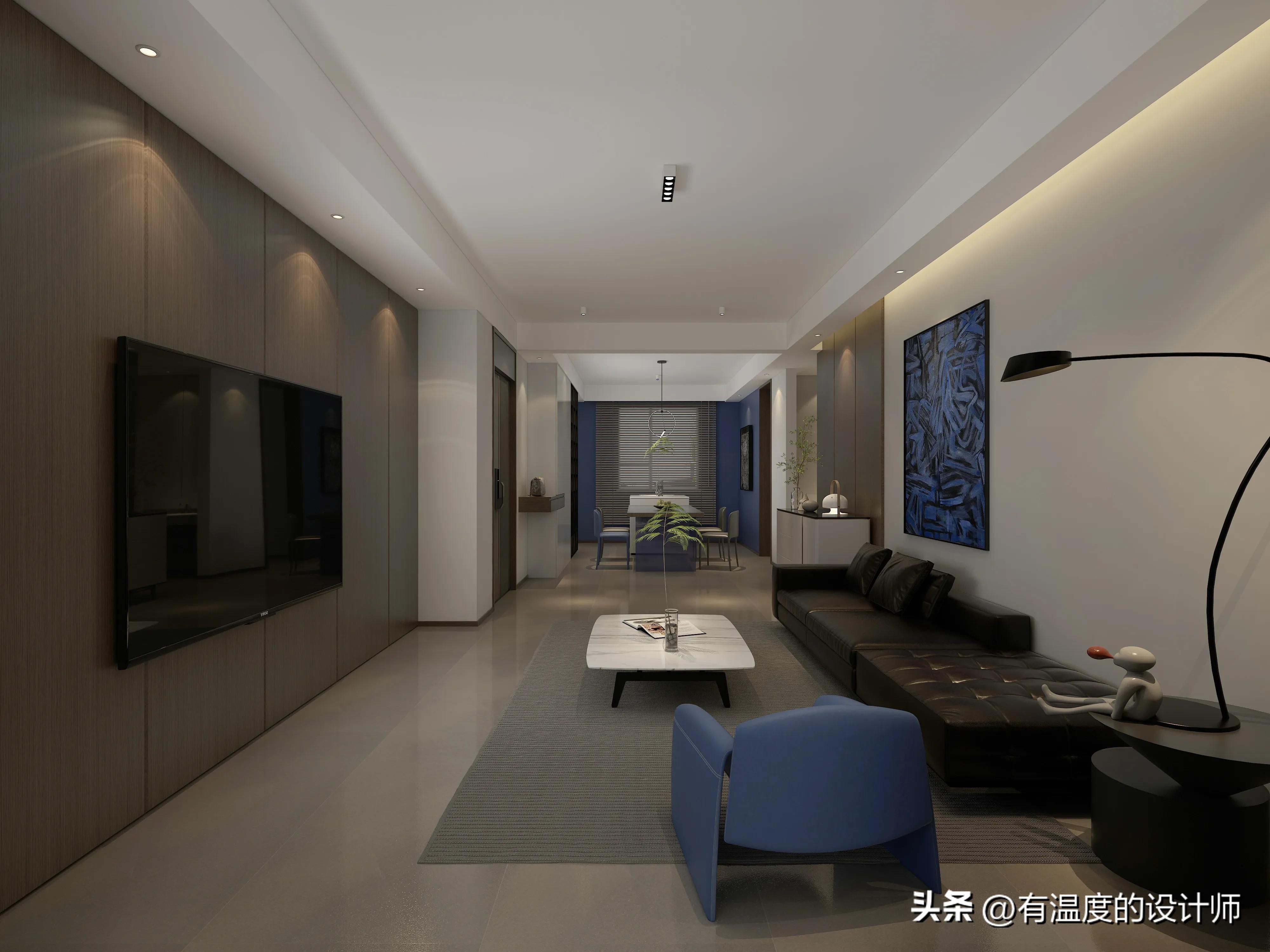 Belongs to you, the blue of the night.Decoration design instructions ...
