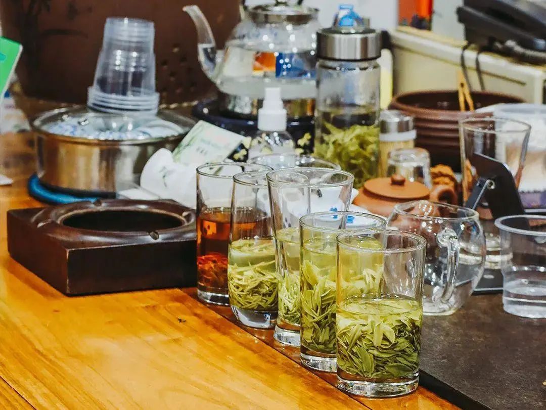 The Chongren Road Tea Market in the "Oriental Tea Port" hides the ...