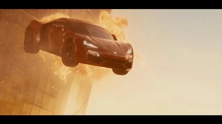The shooting angle of the movie "Fast and Furious 7" - iNEWS