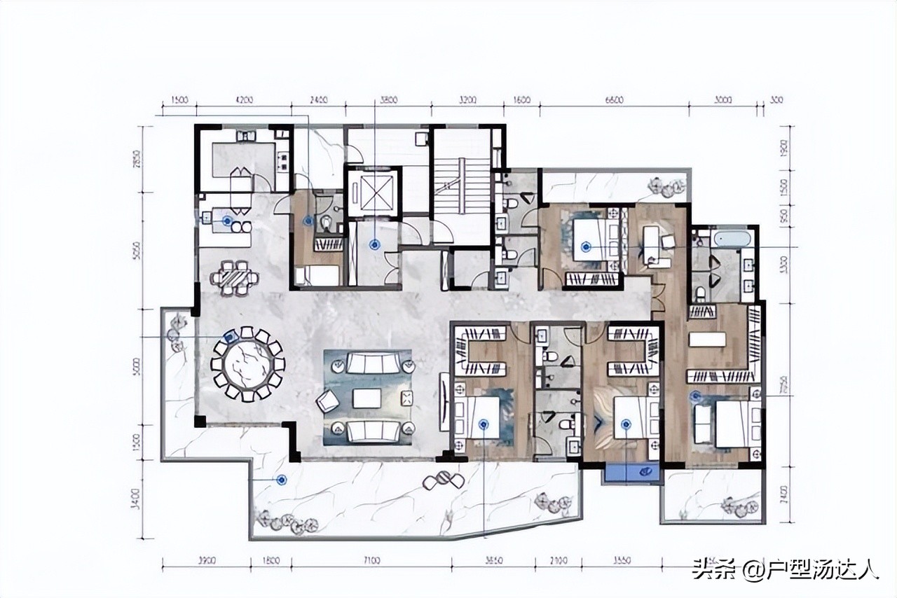 Do you love the 320-square-meter dual-key household dynamic and static ...
