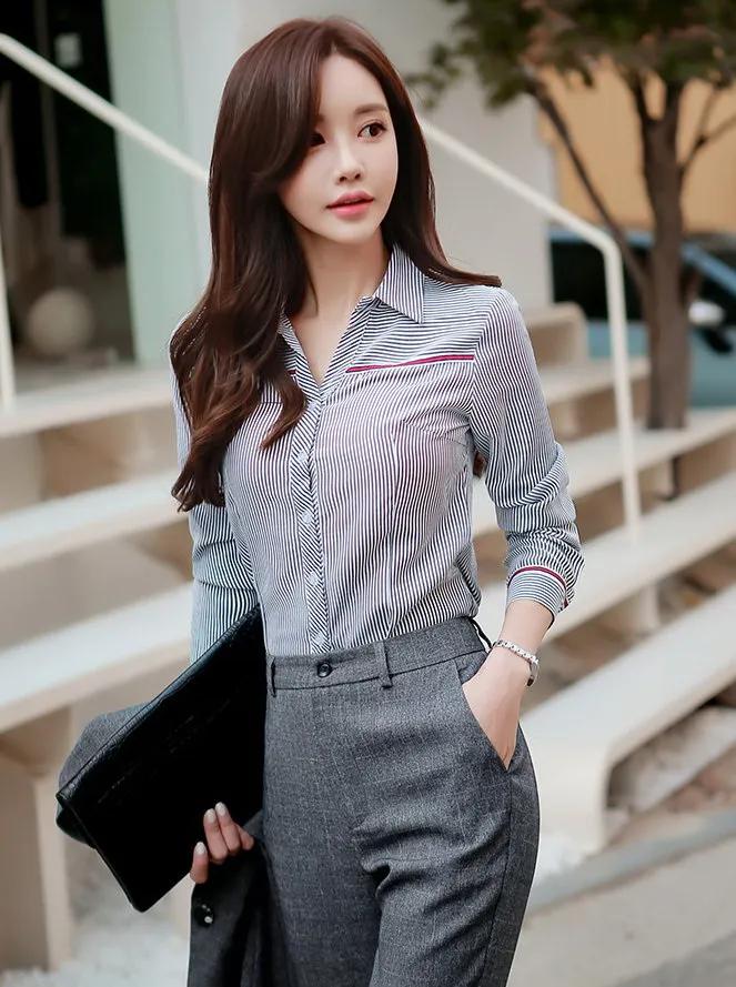 South Korean female model Sun Yunzhu, the most beautiful uniform - iNEWS