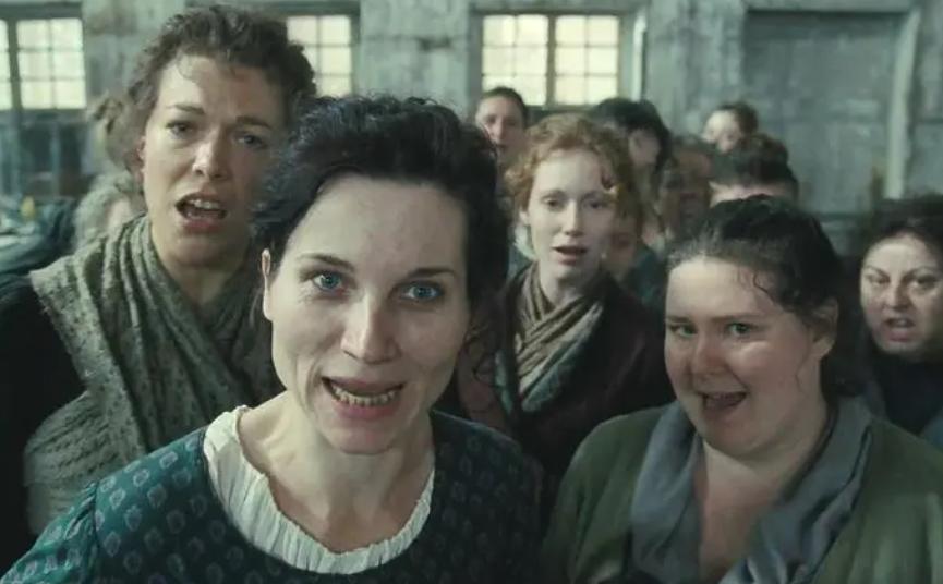 How are the film colors, scene settings and music art used in "Les ...