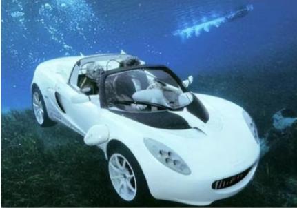 convertible diving concept car - iMedia