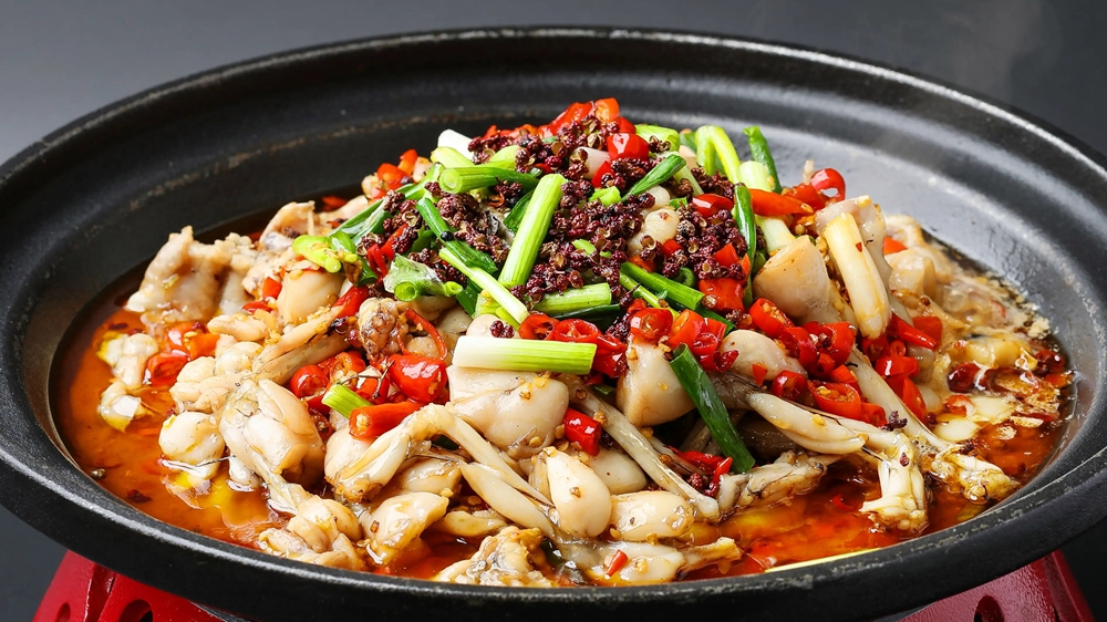 The home-style practice of spicy bullfrog, fresh and smooth, spicy and ...