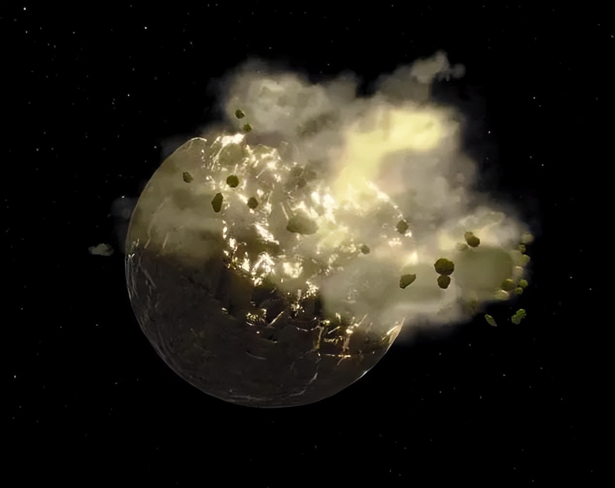 American experts once proposed to blow up the moon!Why this thought ...