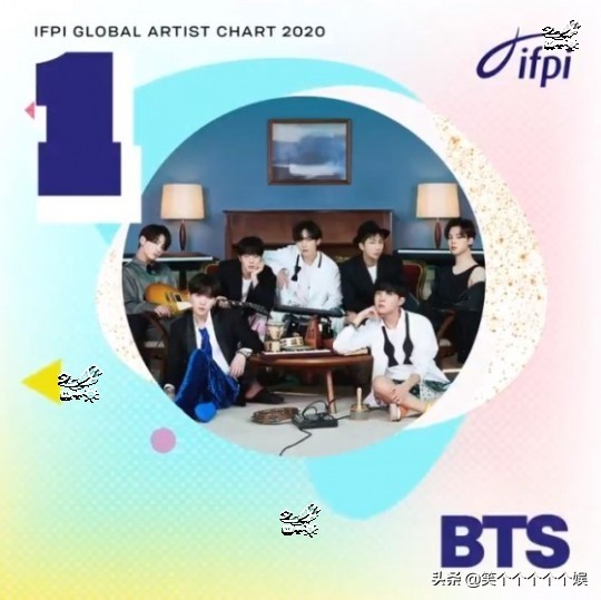 BTS topped the IFPI global artist chart for two consecutive years, and ...